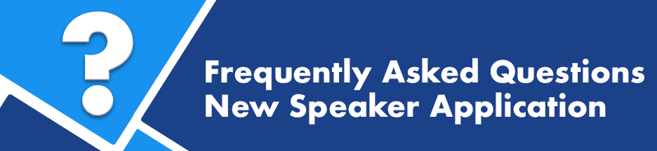 Speaker Application FAQ | CAMPUSPEAK
